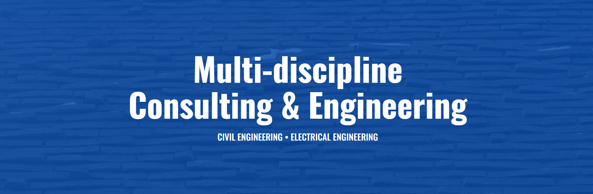 HOME – Multi-discipline Consulting and Engineering